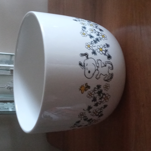 Peanuts | Other | Snoopy Ceramic Flower Pot | Poshmark